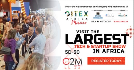 Exclusive invitation to GITEX AFRICA 2024 - C2M | MOROCCAN APP